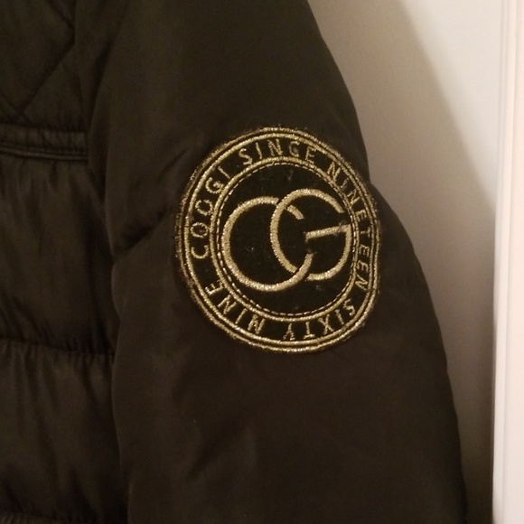 COOGI | Jackets & Coats | Coogi Black Puffer Long Winter Coat Jacket ...